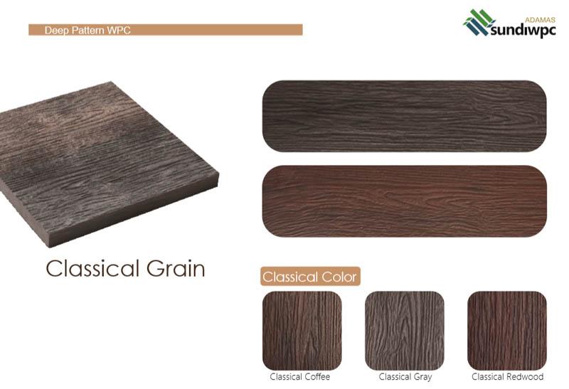 Deep-Pattern WPC Hollow Decking, Hollow Plastic Composite Deck Board ...